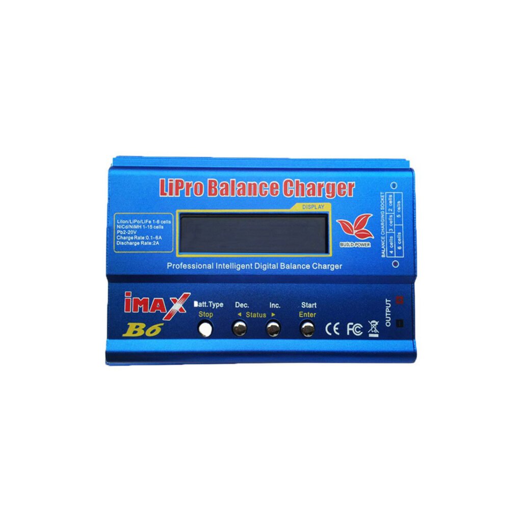 B6 Mini Professional Balance Charger/Discharger with Power Supply for ...